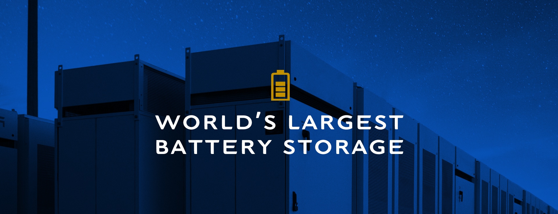 Australia: the world’s largest battery storage system - Neoen